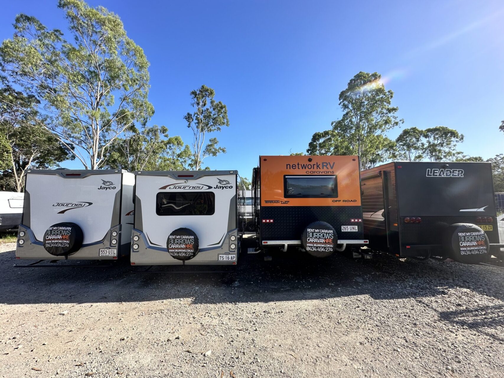 Caravan Hire in Brisbane for Former Leisure Caravans Guests | 3 Burrows ...
